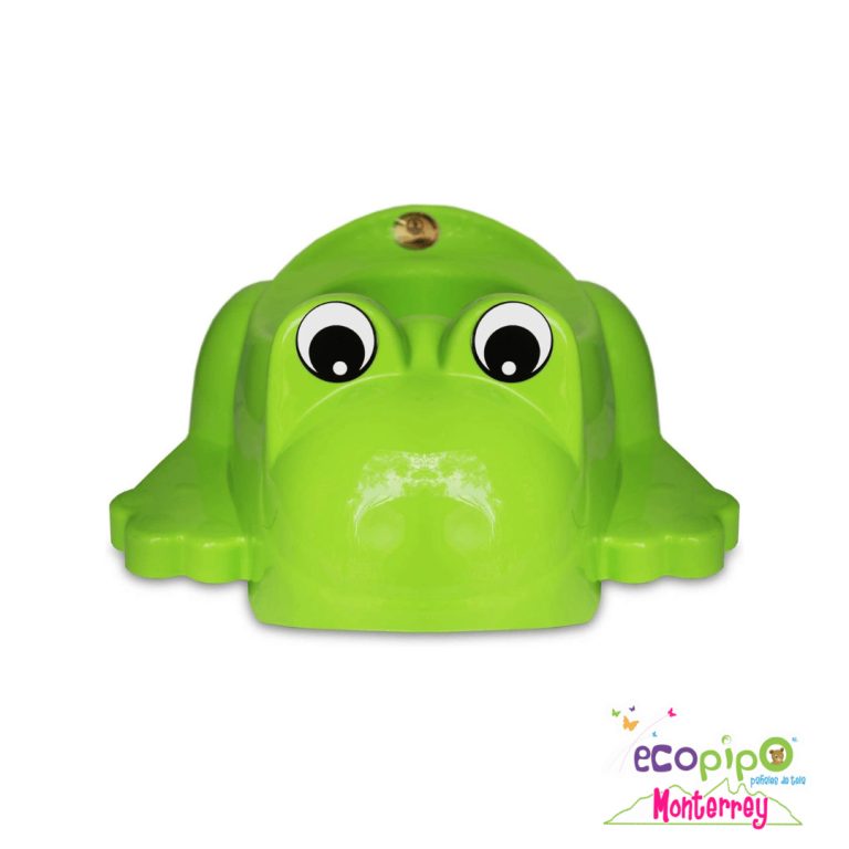 Bañito Entrenador Infantil | Bacinica Wc Rana (Verde) | Ecopipo Monterrey
