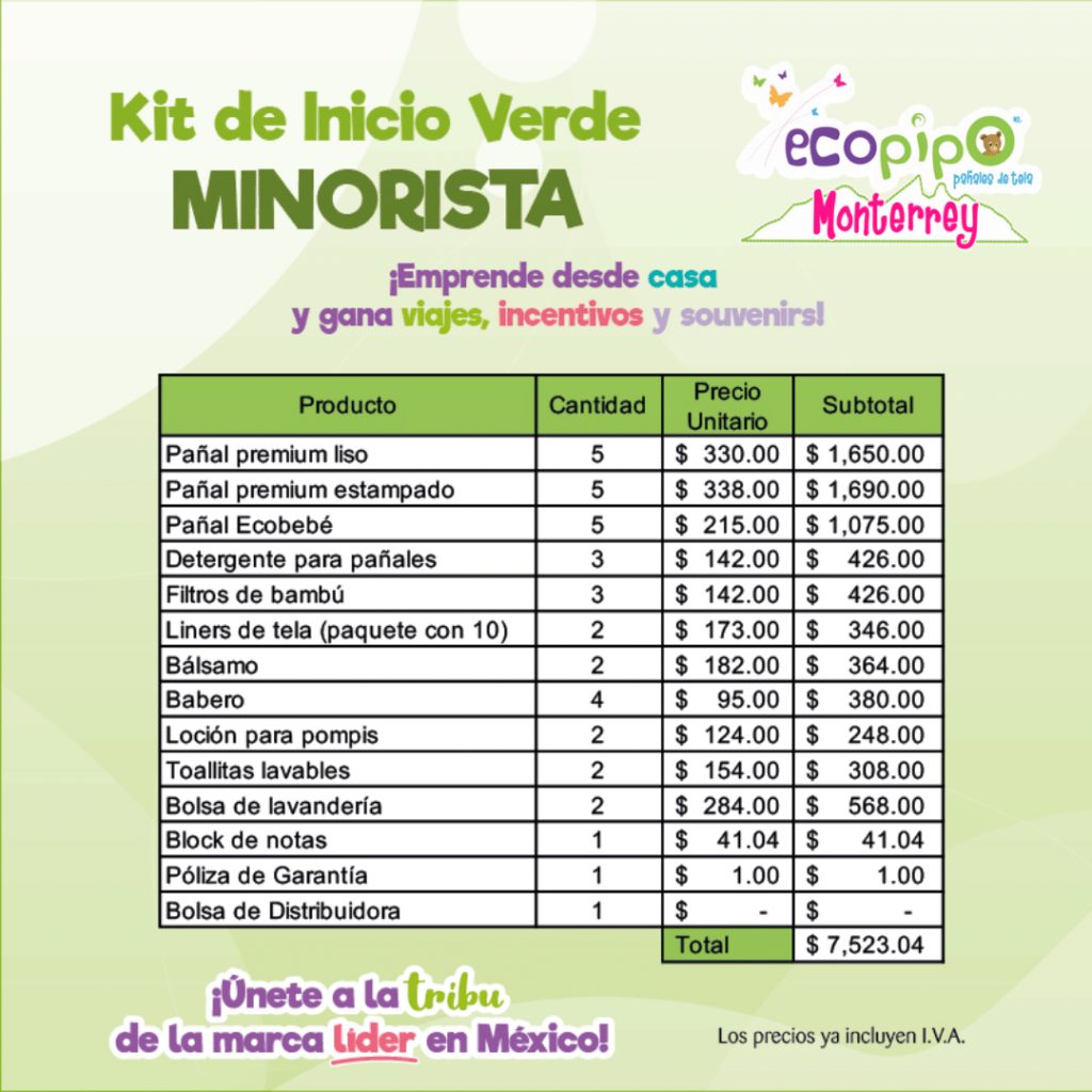 Pañales Ecológicos | Ecopipo Monterrey